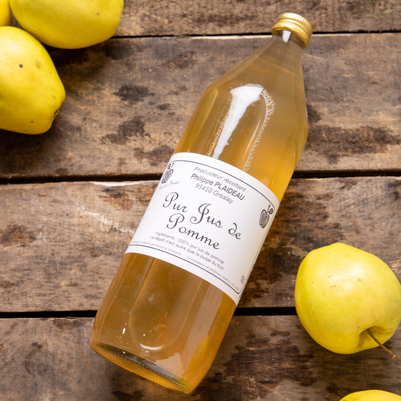 Jus pur pomme | Les Vergers du Val d'Oise | Mon Panier du Marché